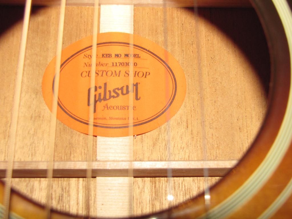 For Sale: Gibson Keb Mo Bluesmaster - The Acoustic Guitar Forum